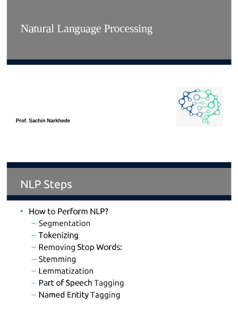 NLP Word Level Analysis Techniques | PDF | Word | Morphology (Linguistics)