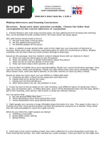 DIBELS 8th Edition Maze Benchmark | PDF