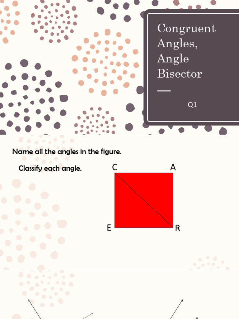 Types of Angles | PDF | Euclidean Geometry | Elementary Geometry