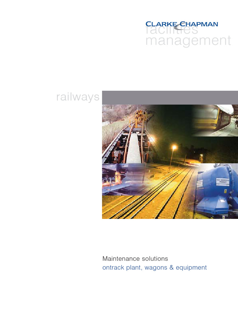 Railway Brochure | PDF | Rail Transport | Safety