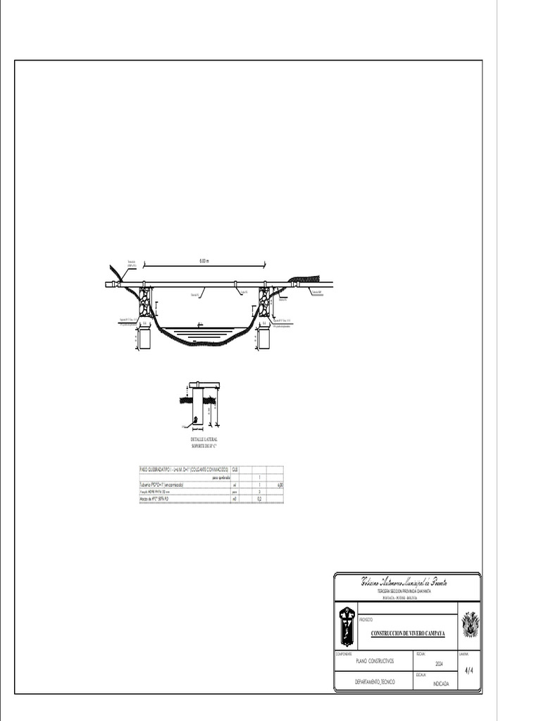 02 Planos Paso de Quebrada | PDF