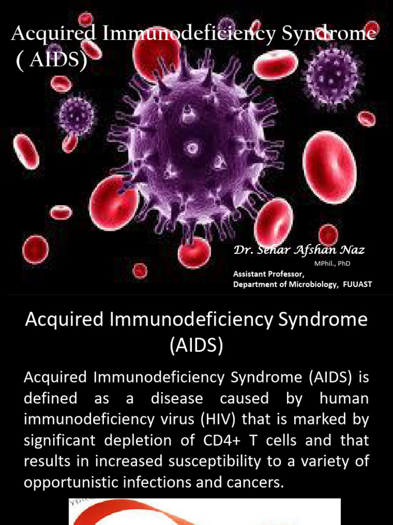 Understanding Acquired Immunodeficiency Syndrome | PDF | Hiv | Virus