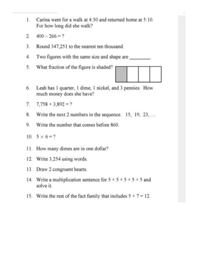 Math 5 | PDF