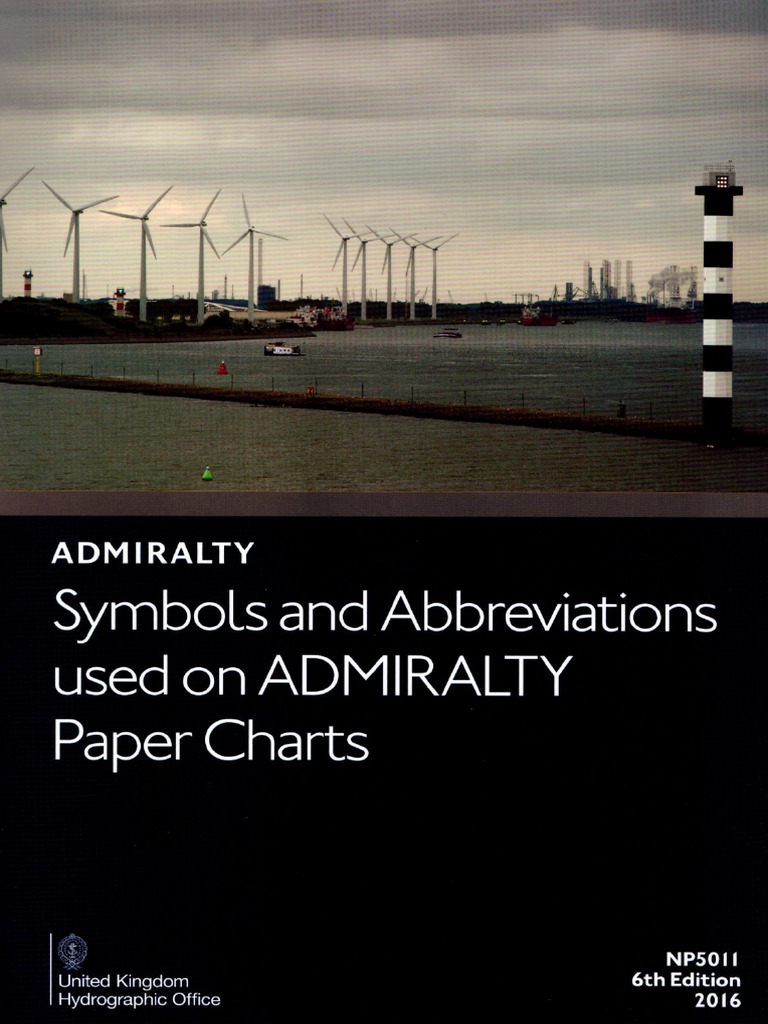 5011 - Chart Symbols & Abbreviations Book (2016) - 1729310205 | PDF