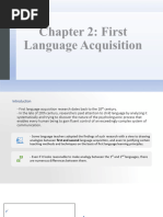 Theories of First Language Acquisition | PDF | Reinforcement | Language ...