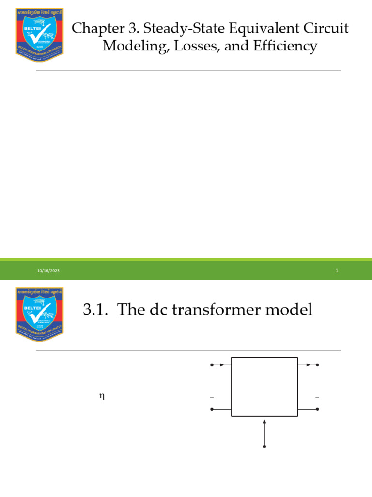 Fundamentals of Power Electronics Ch3 | PDF | Electrical Network | Inductor