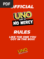UNO Rules for Players & Families | PDF | Gaming | Games Of Mental Skill