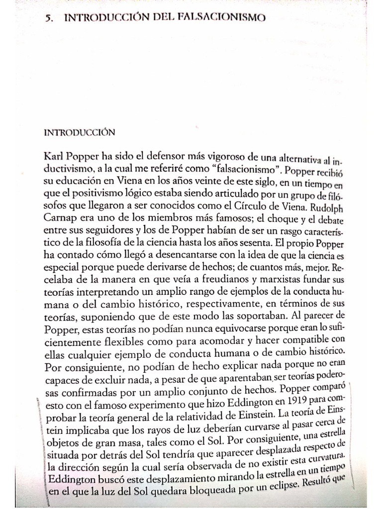 Falsacionismo | PDF