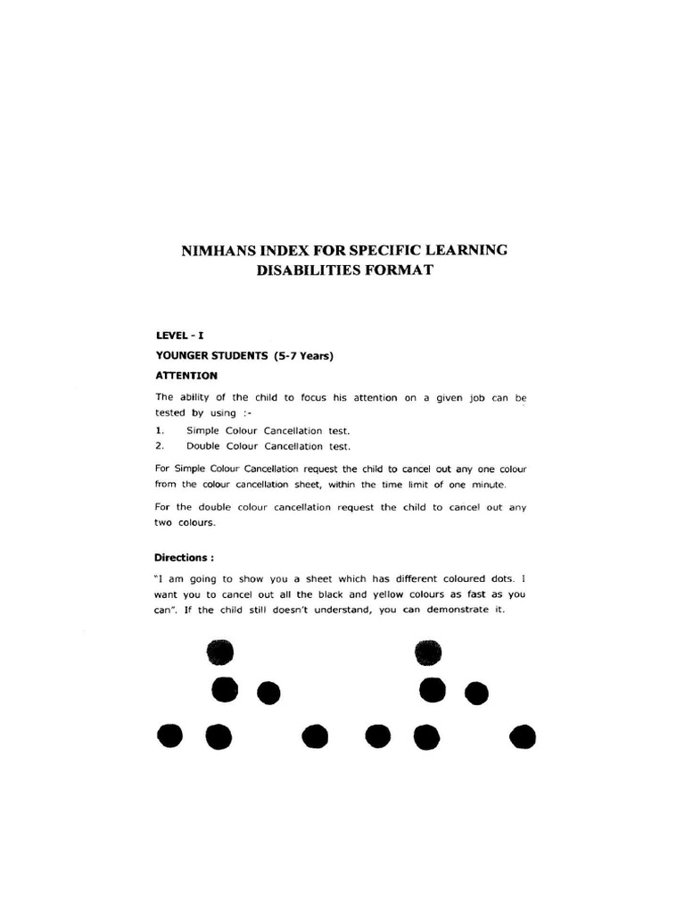 NIMHANS Revised | PDF