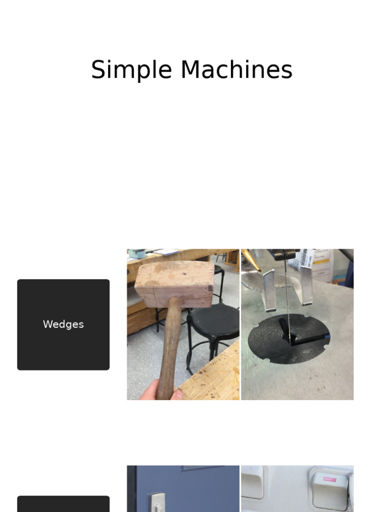 Simple Machines | PDF