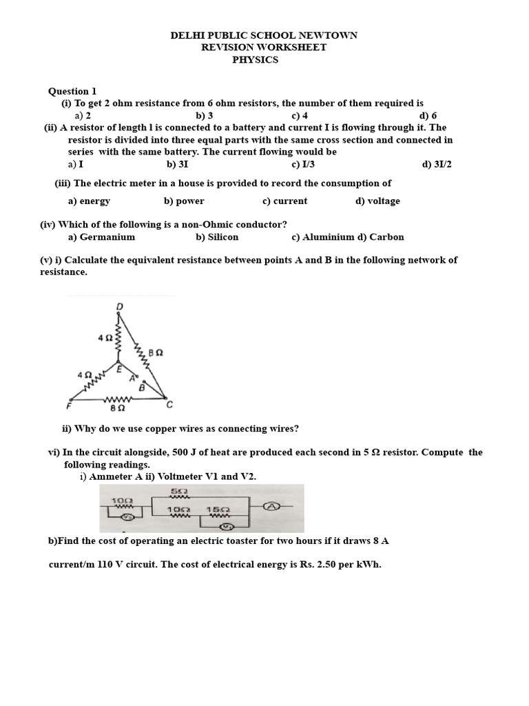 Monday Test Revision Work Important | PDF | Teaching Methods ...