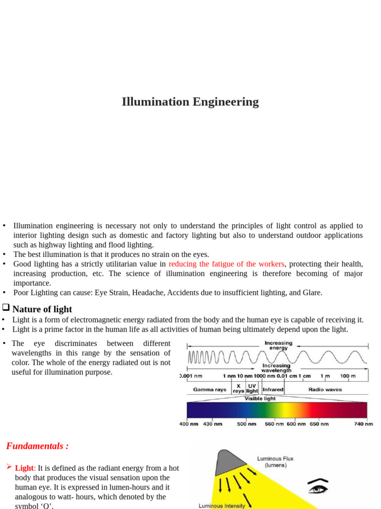 Lecture 4 Illumination | PDF | Lighting | Light