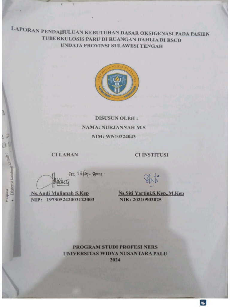 Nurjannah Ms - WN 10324043 | PDF