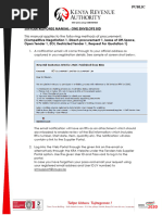 Supplier QUICK GUIDE 7.5 | PDF | Request For Proposal | Login