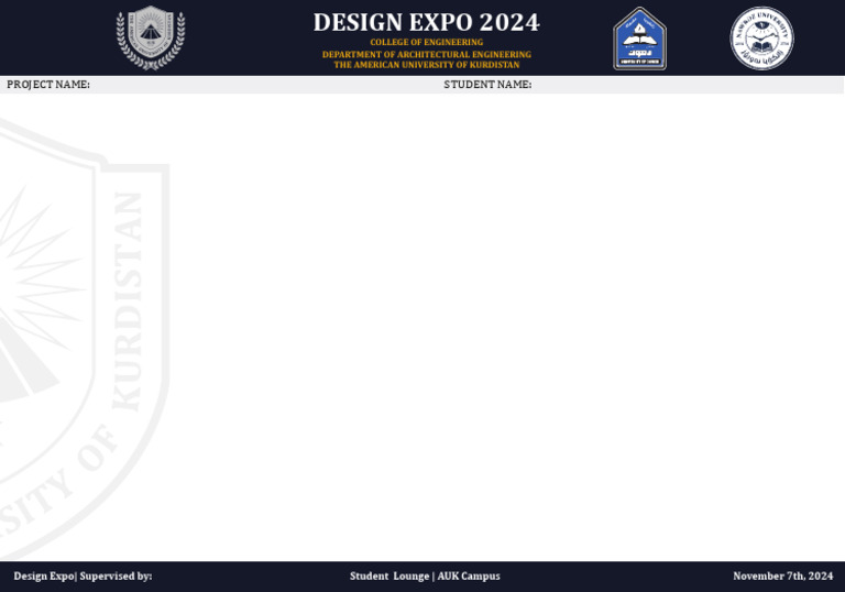 Design Expo 2024 Poster Template | PDF
