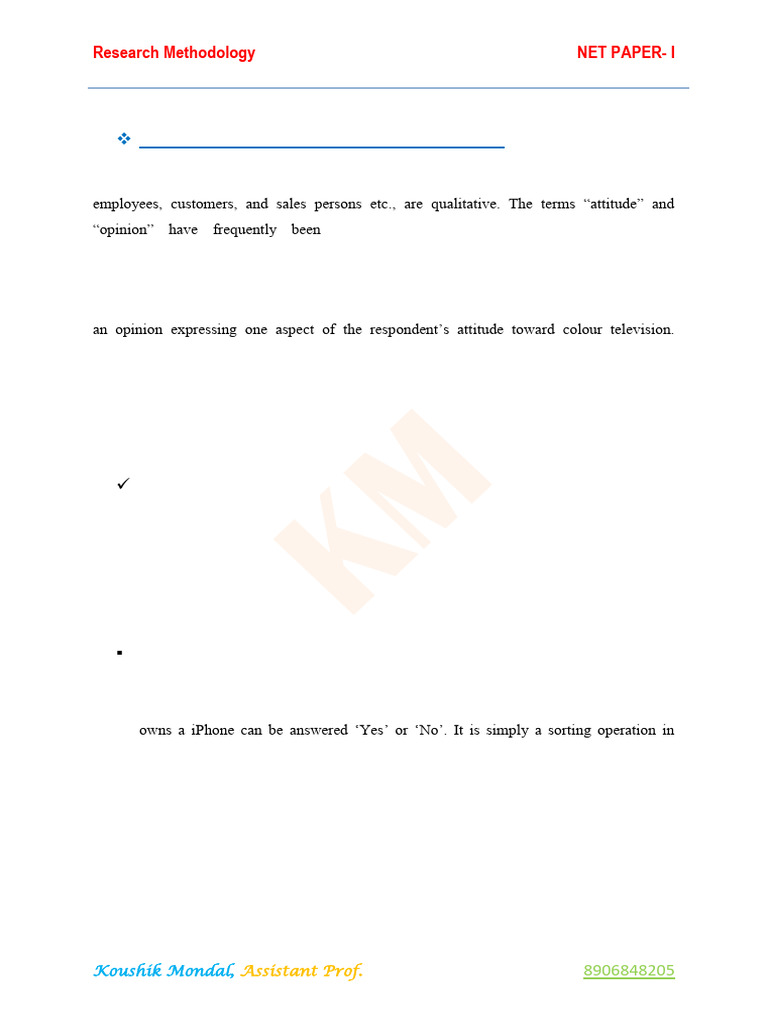 Scale Of Measurement Pdf Level Of Measurement Categorical Variable