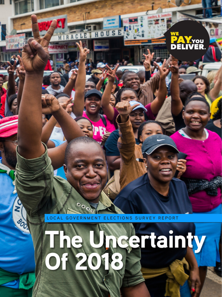 Local Govt Elections Survey Report The Uncertainity of 2018 | PDF ...