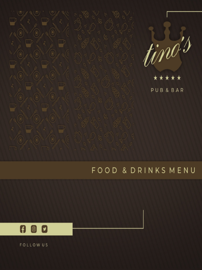 Tino's Menu | PDF