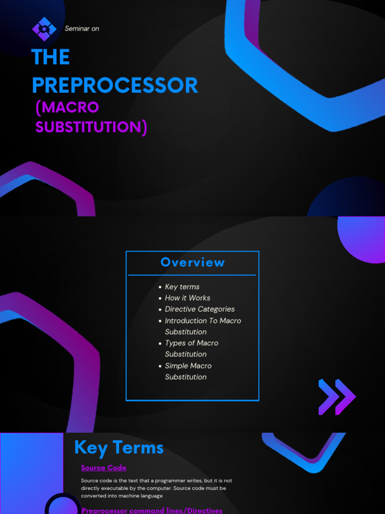 The Preprocessor (Macro Subtitution) | PDF | Macro (Computer Science ... The Preprocessor (Macro Subtitution) | PDF | Macro (Computer Science ...