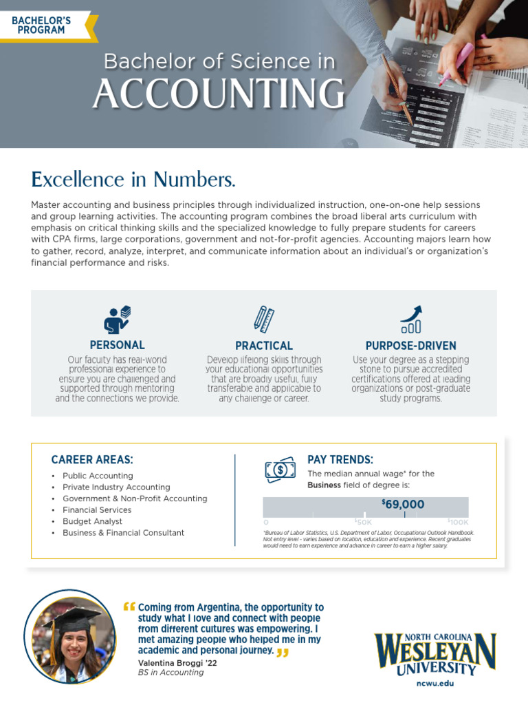 Accounting BS Academic One Pager - Jan2024 DIGITAL | PDF | Accounting ...