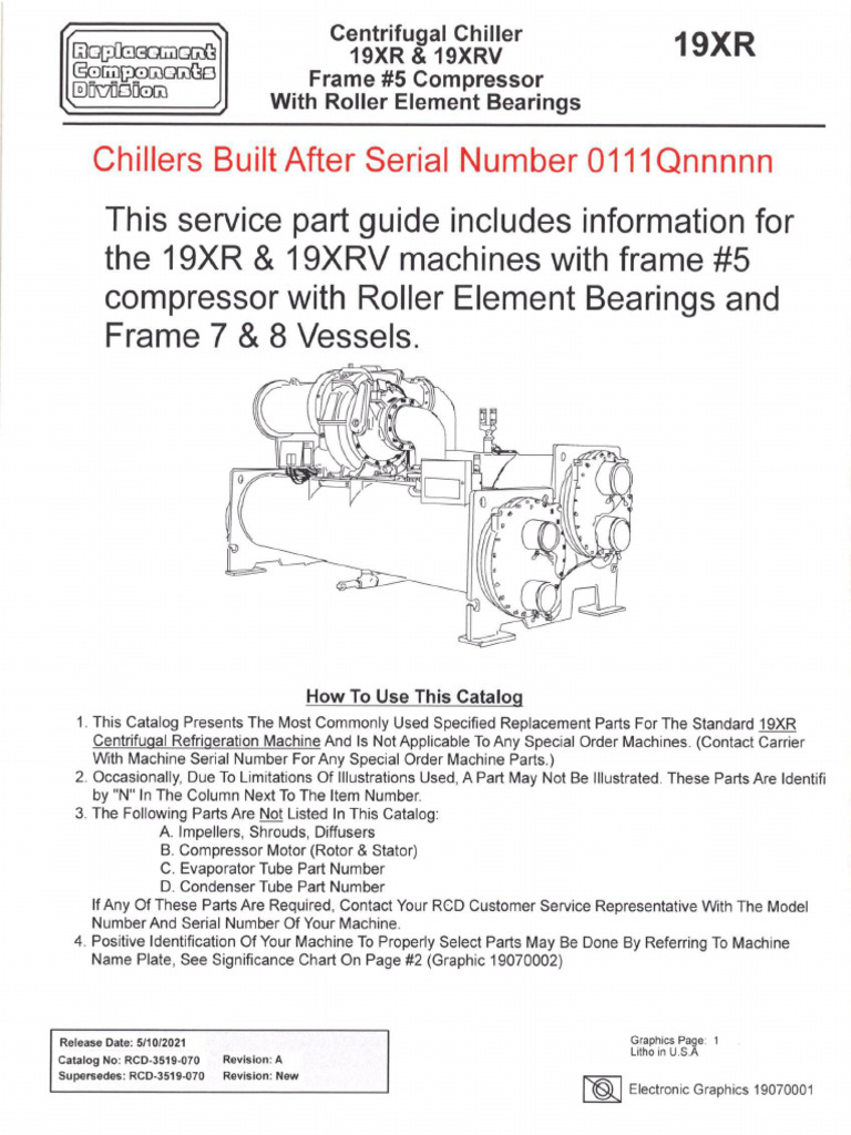 19XR Frame 5 | PDF | Turbomachinery | Machines