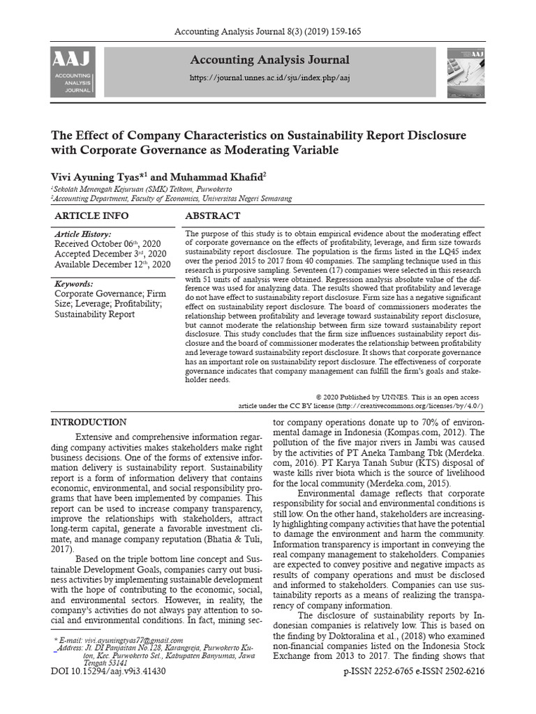 SR 1 | PDF | Multicollinearity | Corporate Governance