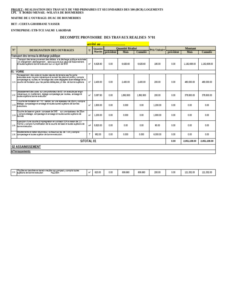 DGD 500 BCR 2022 | PDF | Béton | Taxe sur la valeur ajoutée