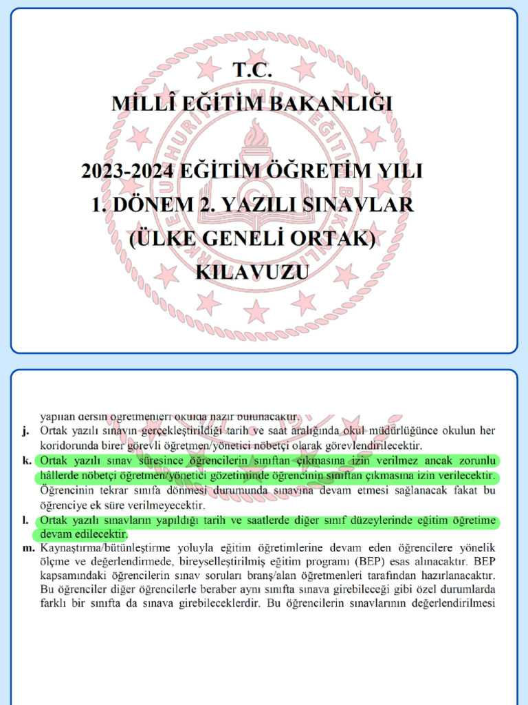 9.sinif Yazili 1.dönem - 2.yazili Konu Tekrari | PDF