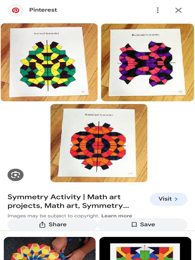 Symmetry Math Art Projects | PDF