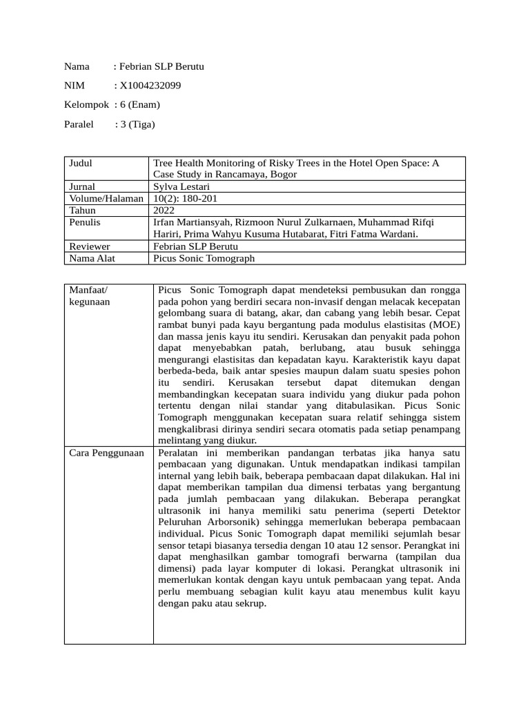 Febrian SLP Berutu - X1004232099 | PDF