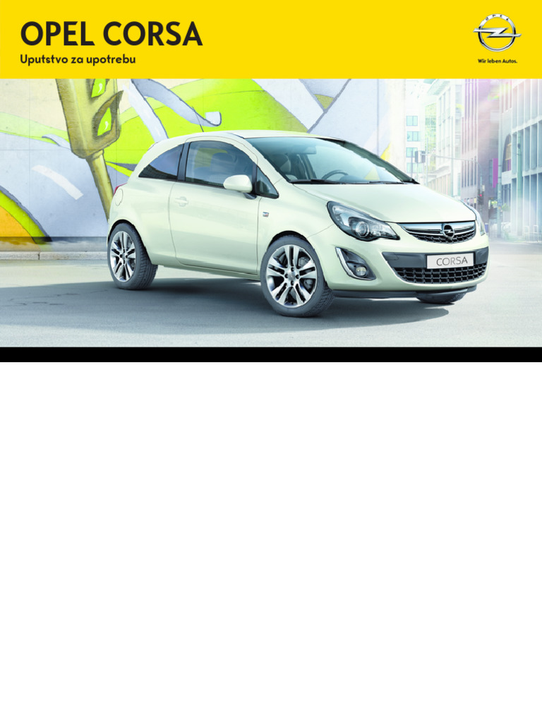 Om Corsa Kta-2656 11-Sr Eu My13 Ed0612 16 SR SP Online | PDF