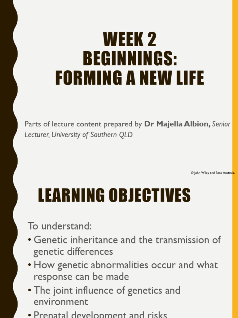 Week 2 Lecture | PDF | Dominance (Genetics) | Allele