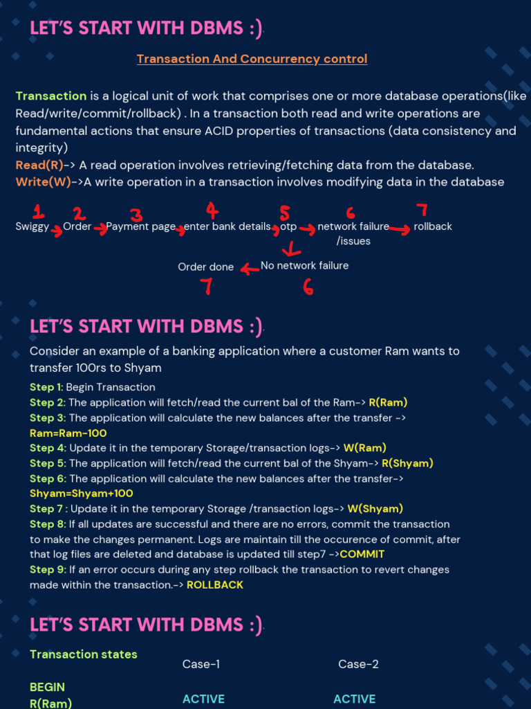 L5 Transaction and Concurrency Control | PDF | Acid | Database Transaction