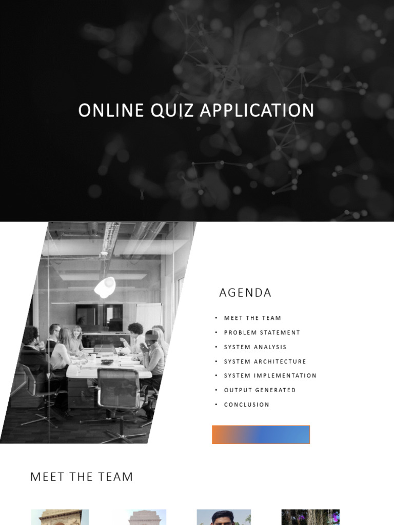 GROUP 11 (Online Quiz Application) | PDF | Databases | Java ...