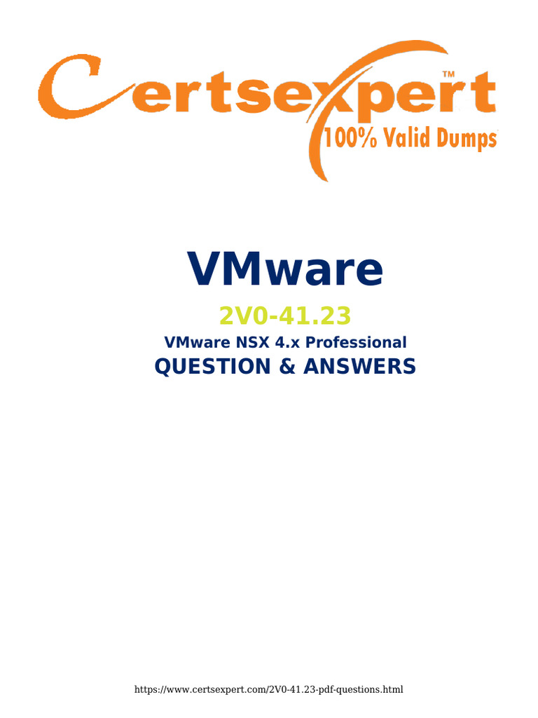 Vmware: Question & Answers | PDF | Computer Network | Virtual Private Network
