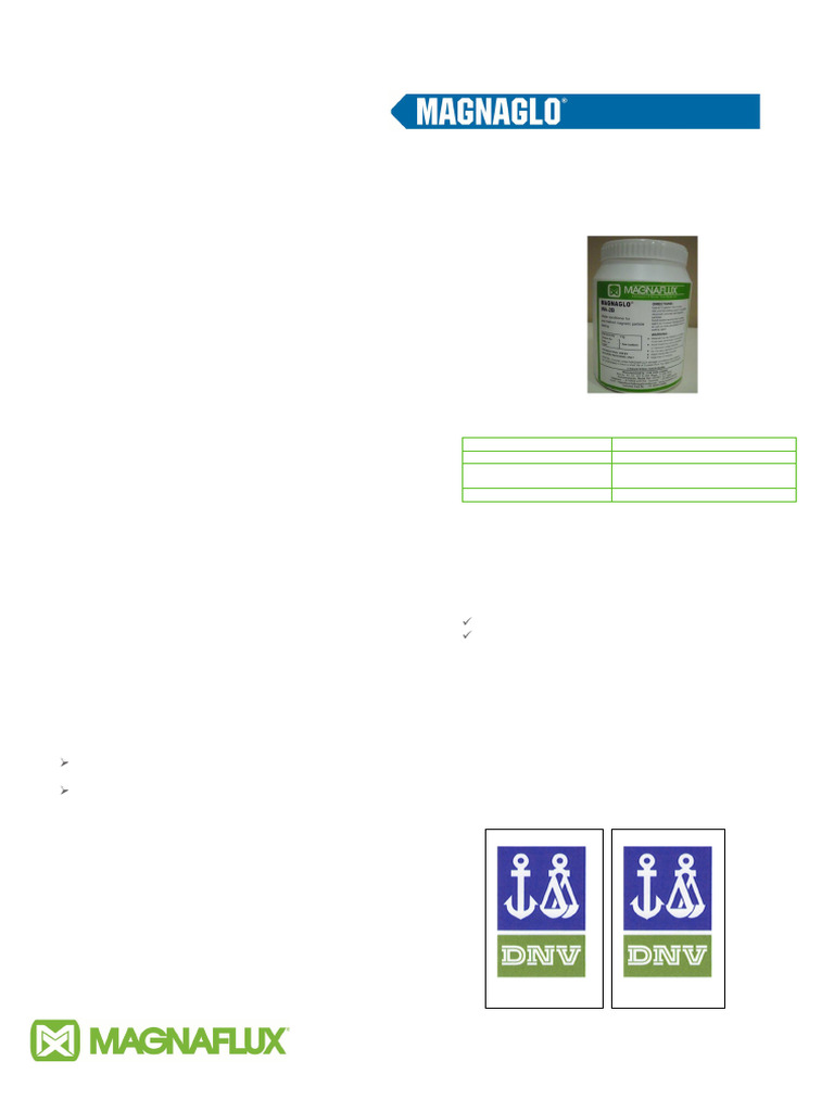 Magnaglo WA-2B Water Conditioner Data | PDF | Surfactant | Applied And ...