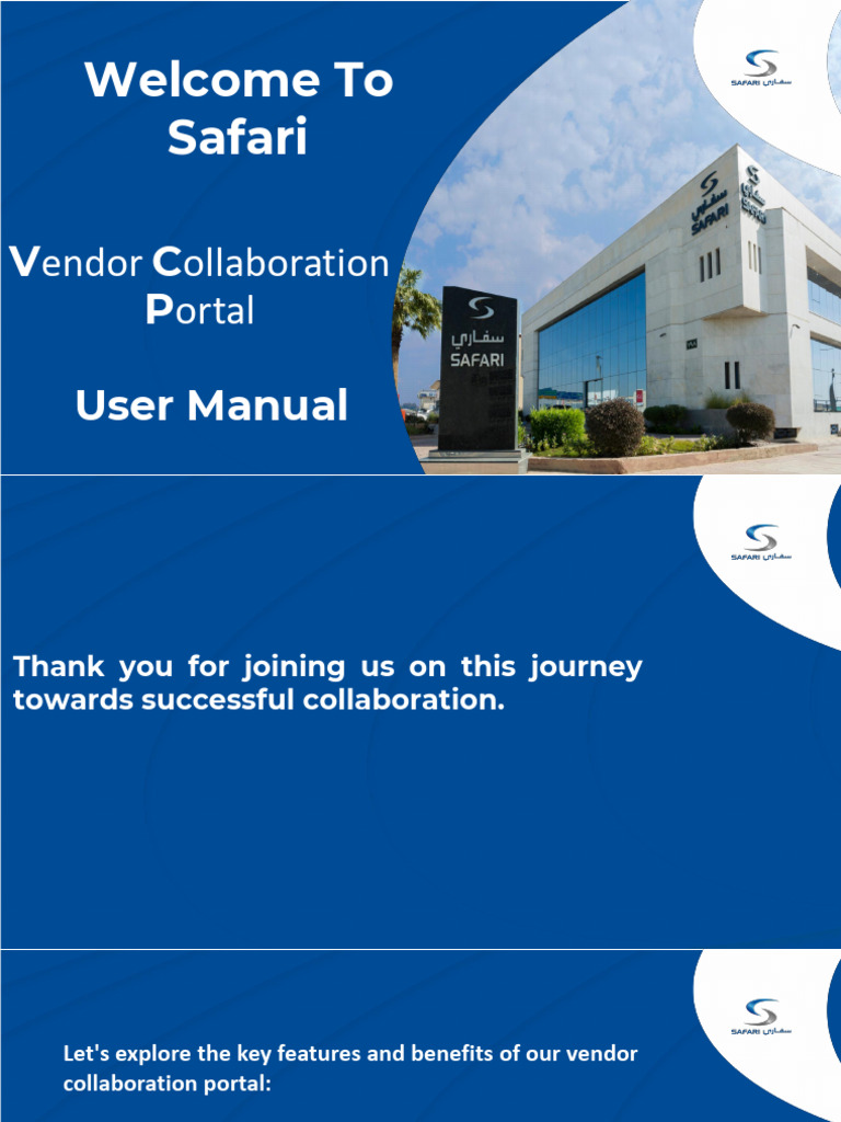 Vendor Collaboration Manual | PDF