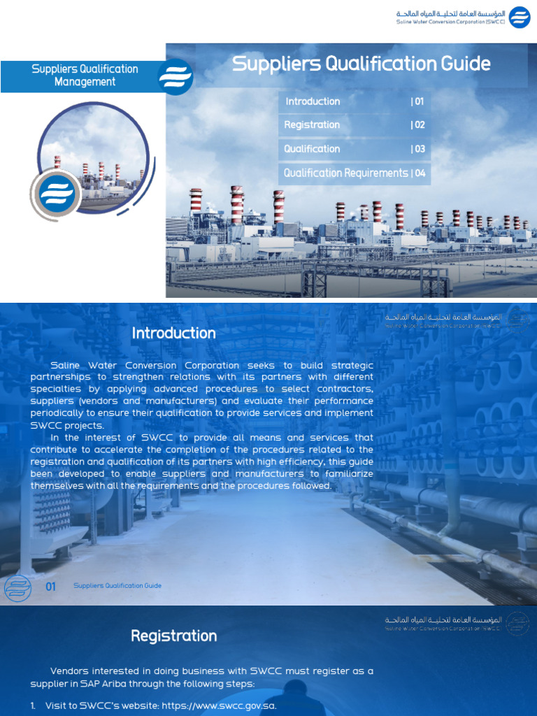 Suppliers Qualification Guide EN | PDF | Business