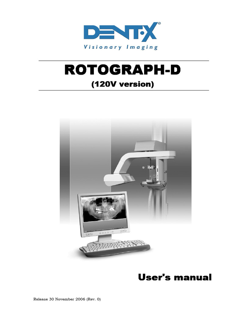 Rotograph D User Manual - Image Works | PDF | Fuse (Electrical) | X Ray