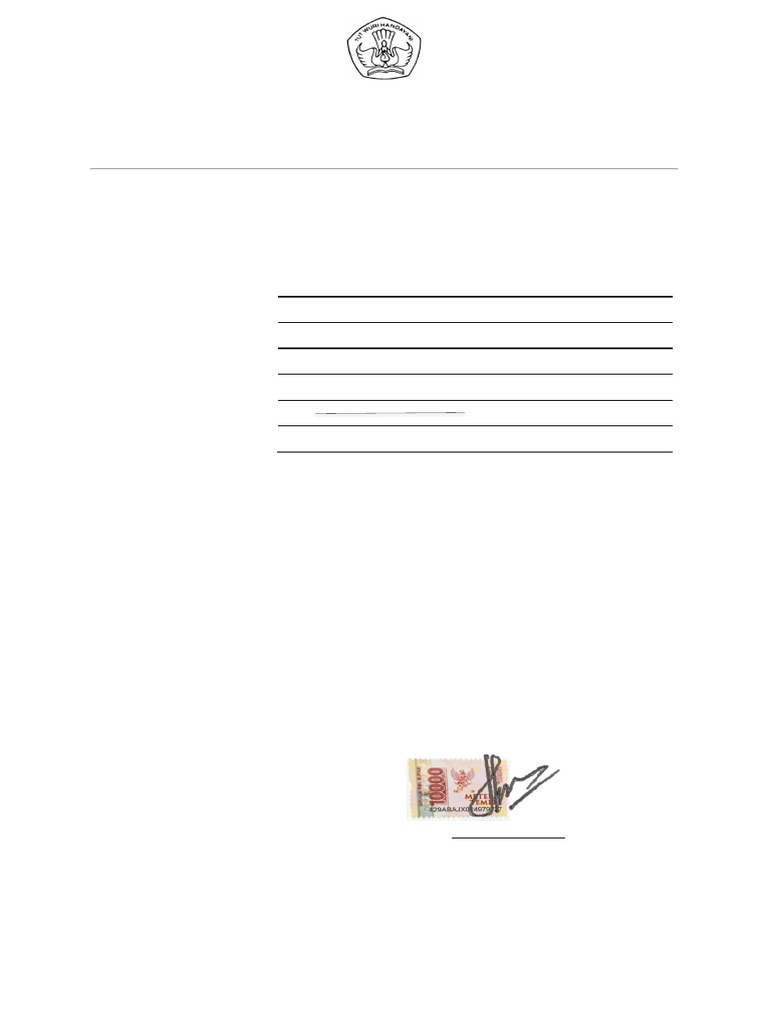 Pakta - Integritas - Peserta - Uji - Kompetensi - Kenaikan - Jenjang ...