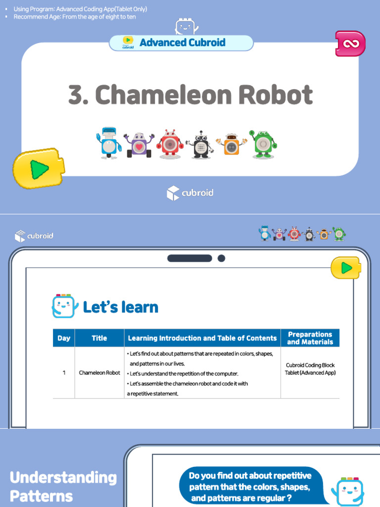 3rd - Chameleon Robot - Advanced - Cubroid | PDF