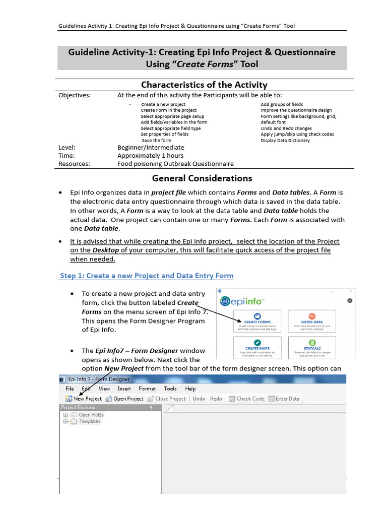 Epi Info Research Guidelines | PDF | Computer File | Software