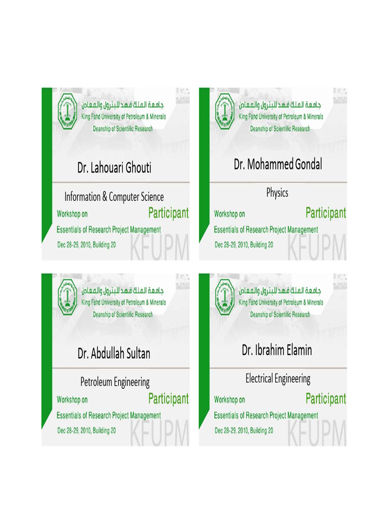 Badges WS2 | PDF | Physical Sciences | Engineering