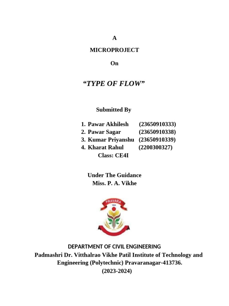 Type of Flow For Akhil and Team | PDF