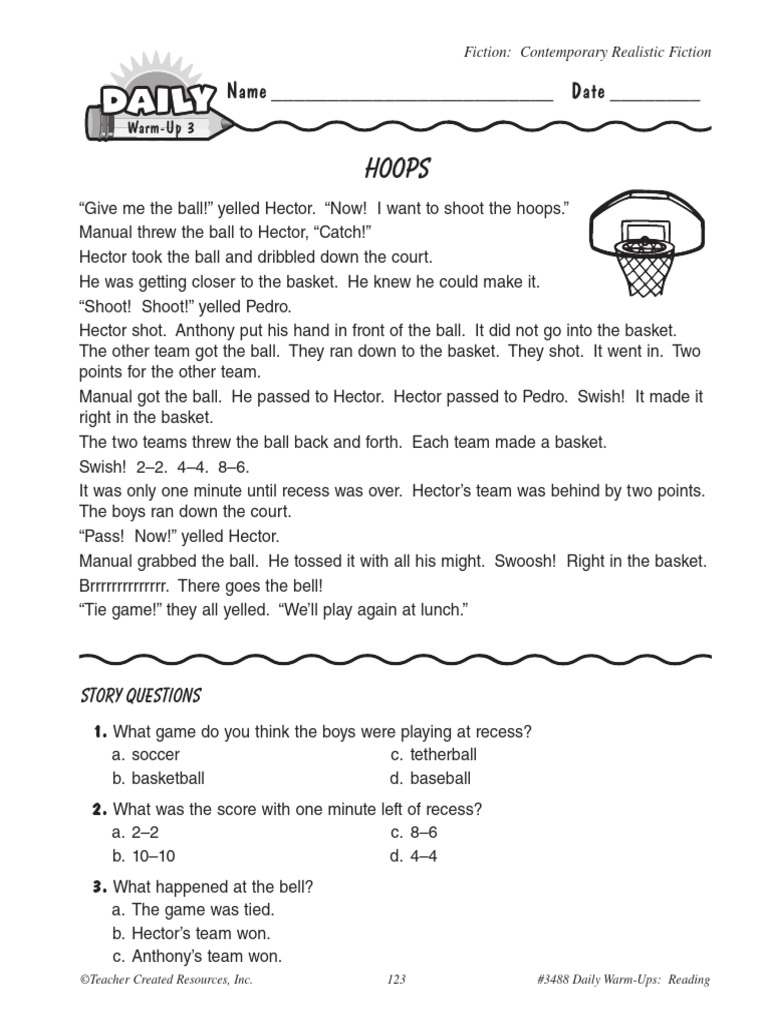 Daily Reading Practice Grade 2 16 | PDF