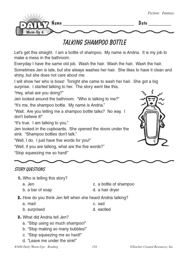 Daily Reading Practice Grade 2 21 | PDF