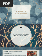 Sonnet 18 - Exam Bank Questions and Suggested Answers | PDF | Literary Criticism | Sonnets