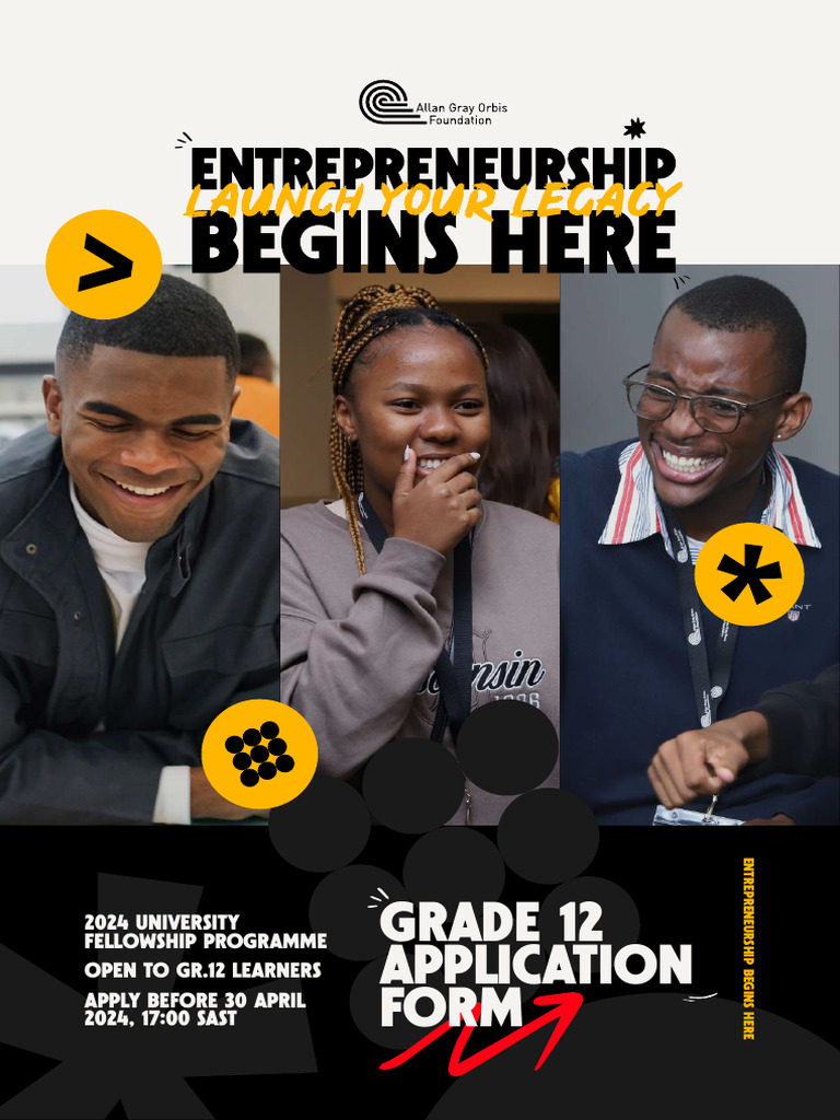 Allan Gray Orbis Fellowship Application Form 2024 - Compressed | PDF | Leadership