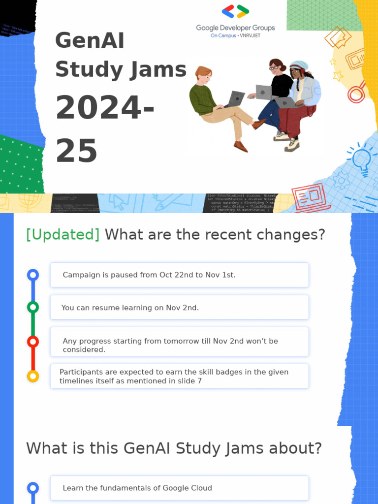Genai Study Jam Vnrvjiet | PDF | Computing