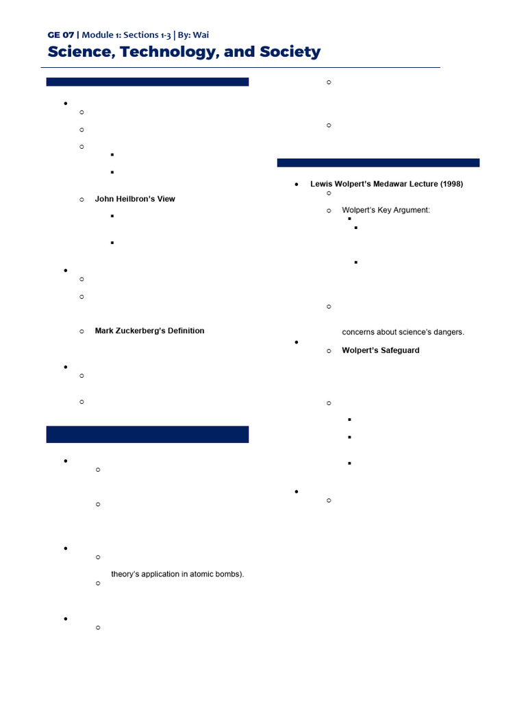 STS Reviewer | PDF | Science | Id